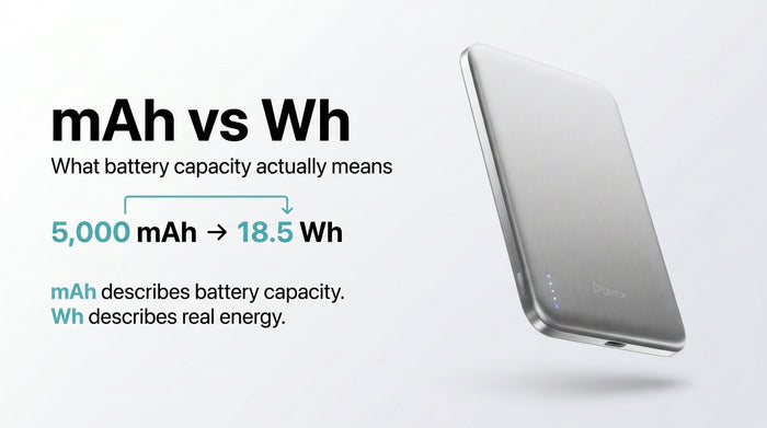 mAh vs Wh in Power Banks: What the Numbers Mean | BMX
